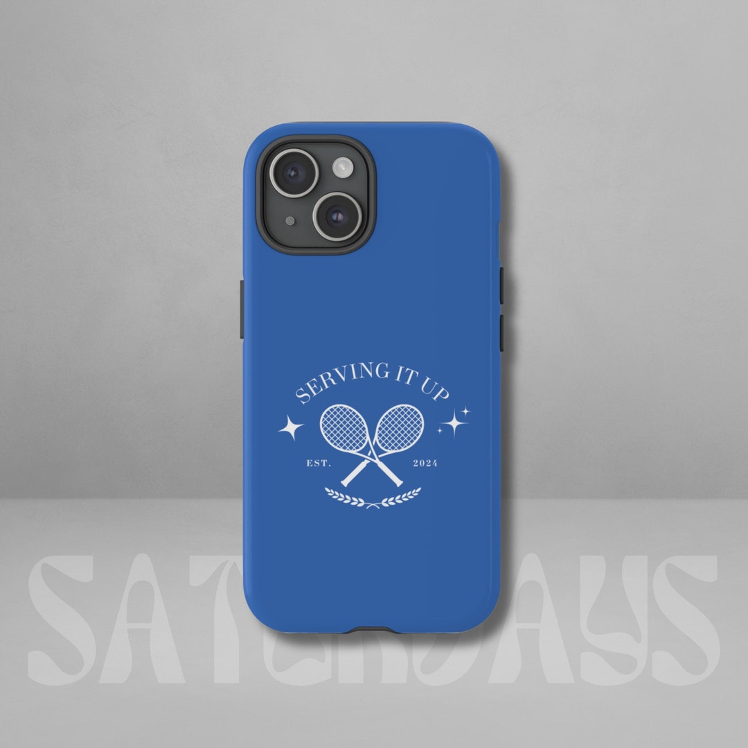 Girly Tennis Phone Case, Sporty Vintage Phone Case, Old Money Aesthetic ...
