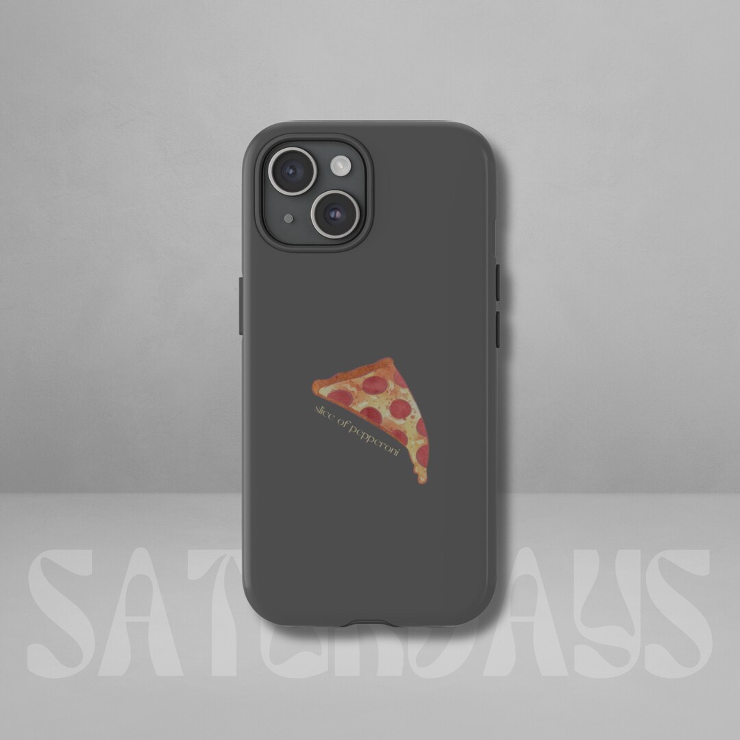 Pepperoni Pizza Slice Phone Case, New Yorker Gift, Trendy Food ...