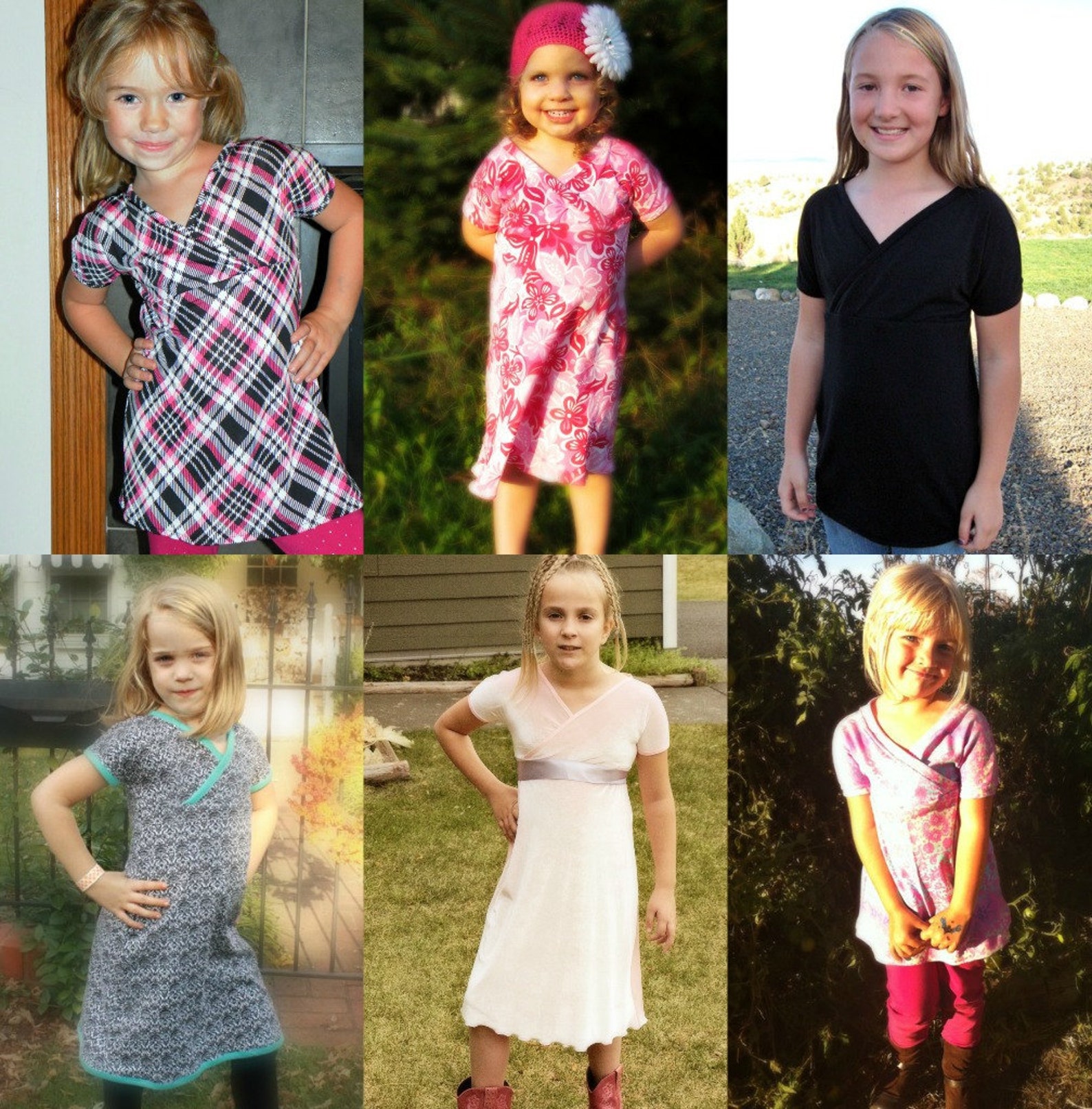 Crossover Tunic and Dress - INSTANT Download - 12m - 14 - Wrap - Pdf ...