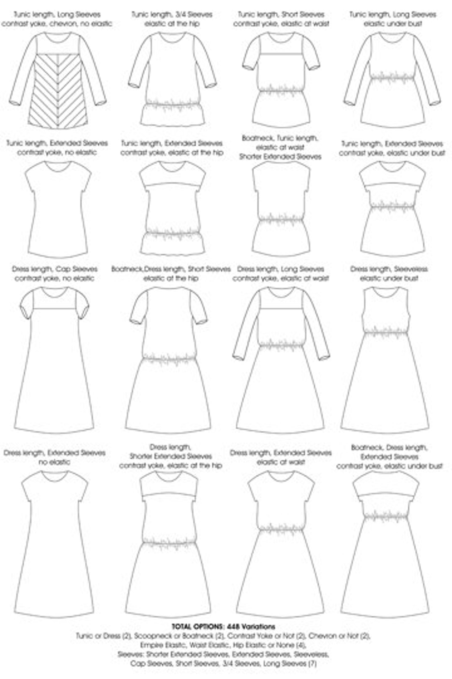 Ladies Quick Dress & Top - INSTANT DOWNLOAD - Xs Through Xxxl - Pdf ...