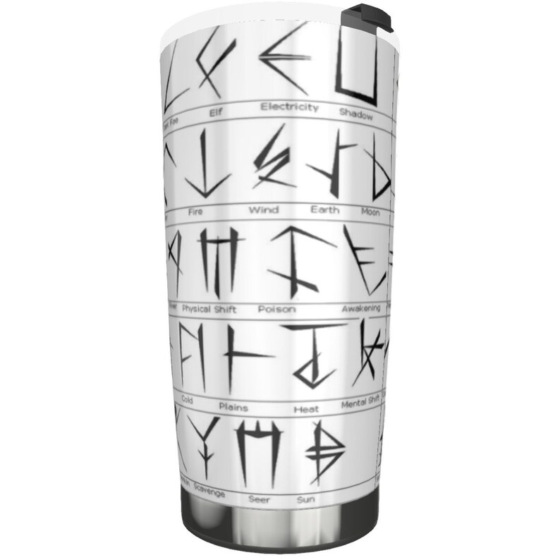 Therian Language Tumbler 20oz Stainless Steel Spill-proof Otherkin ...