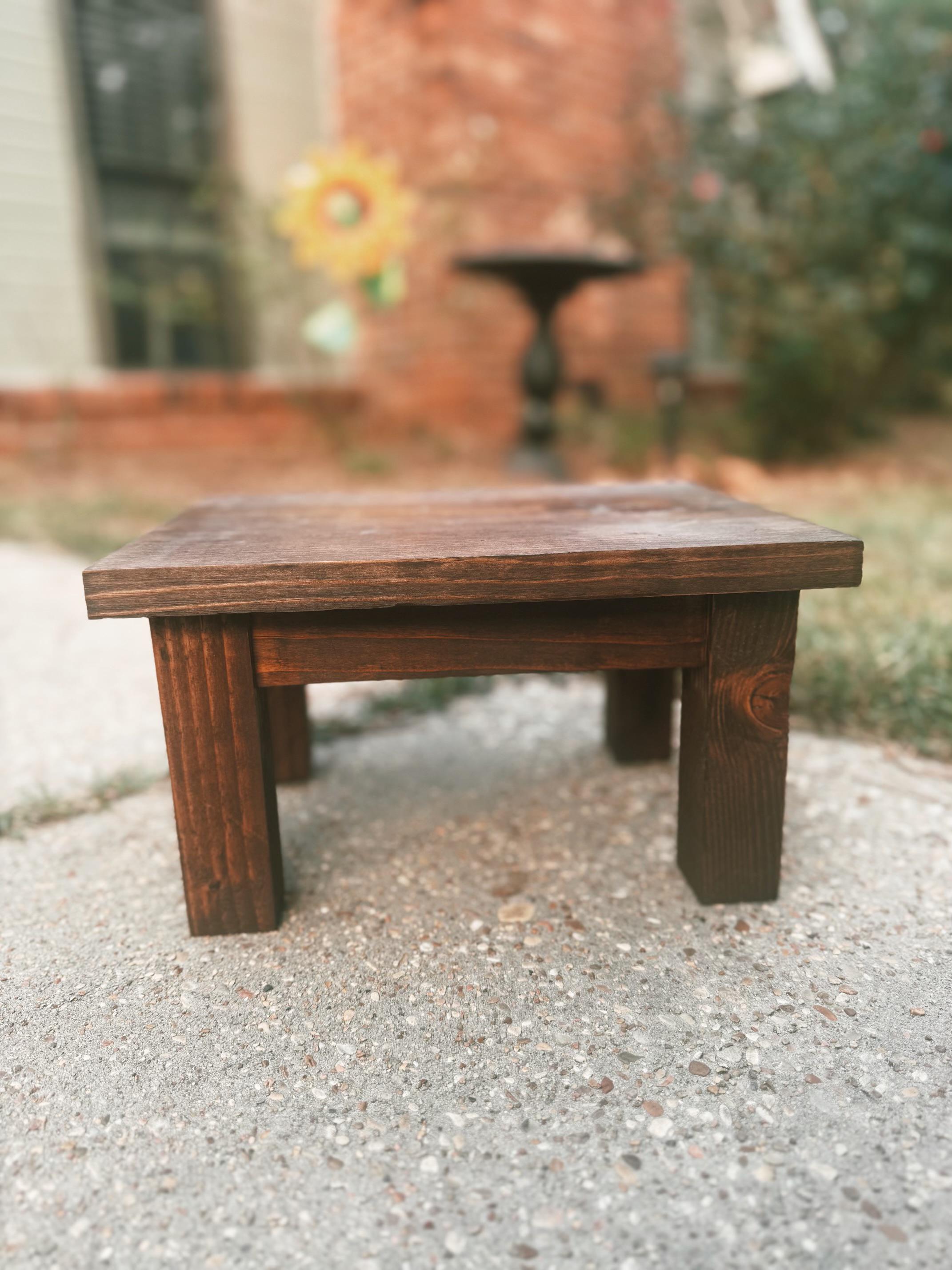 Rustic Wooden Plant Stand - Etsy
