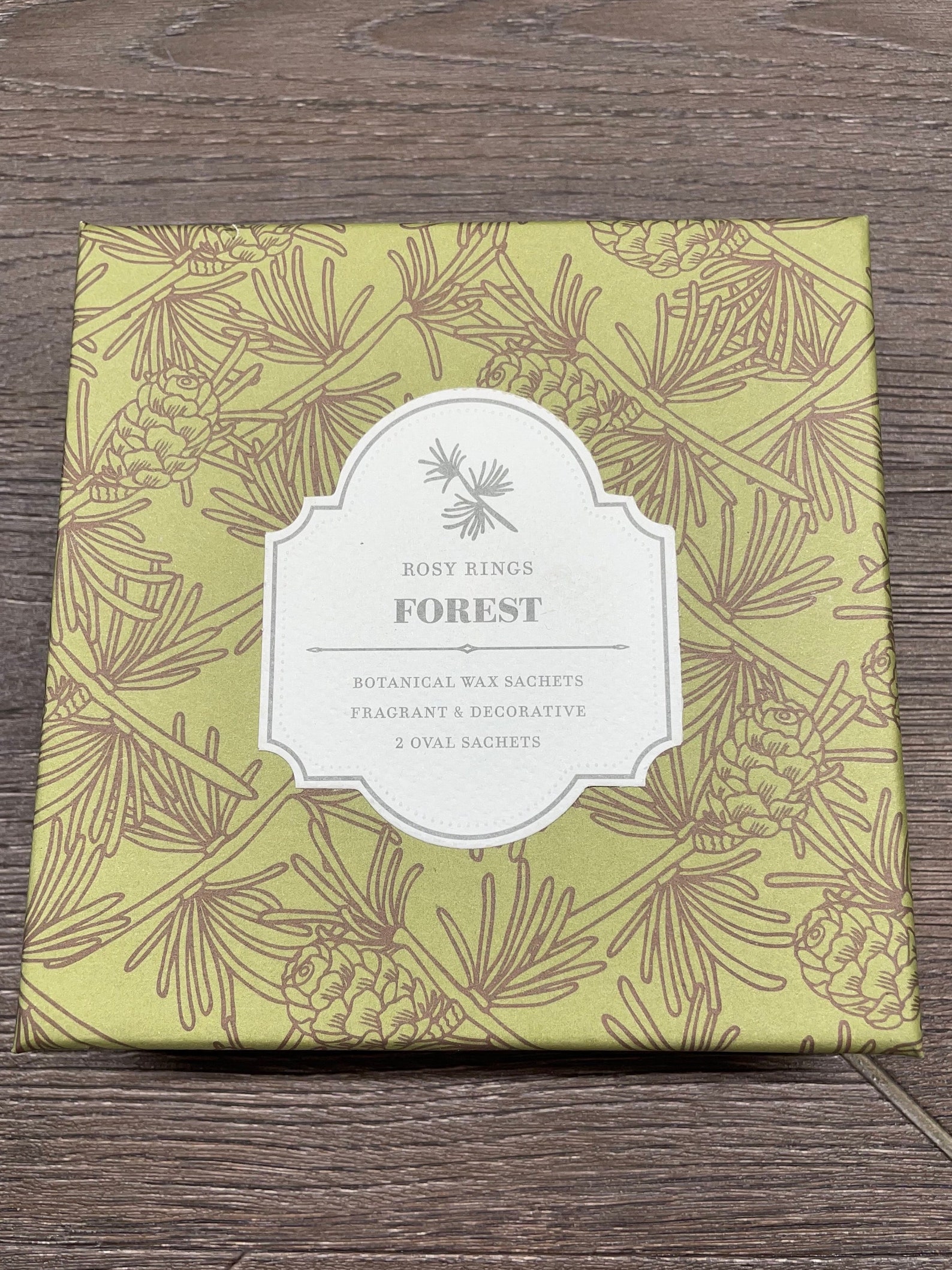 Rosy Rings Forest Botanical Wax Sachets, Oval, 2 per Box - Etsy
