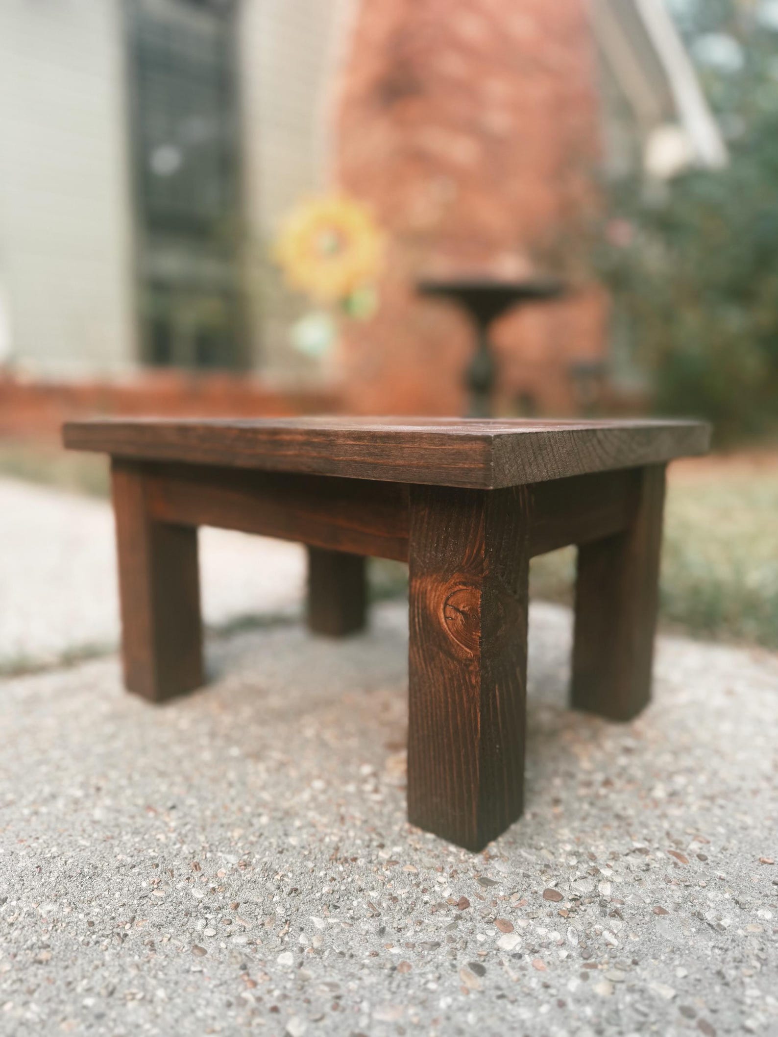 Rustic Wooden Plant Stand - Etsy
