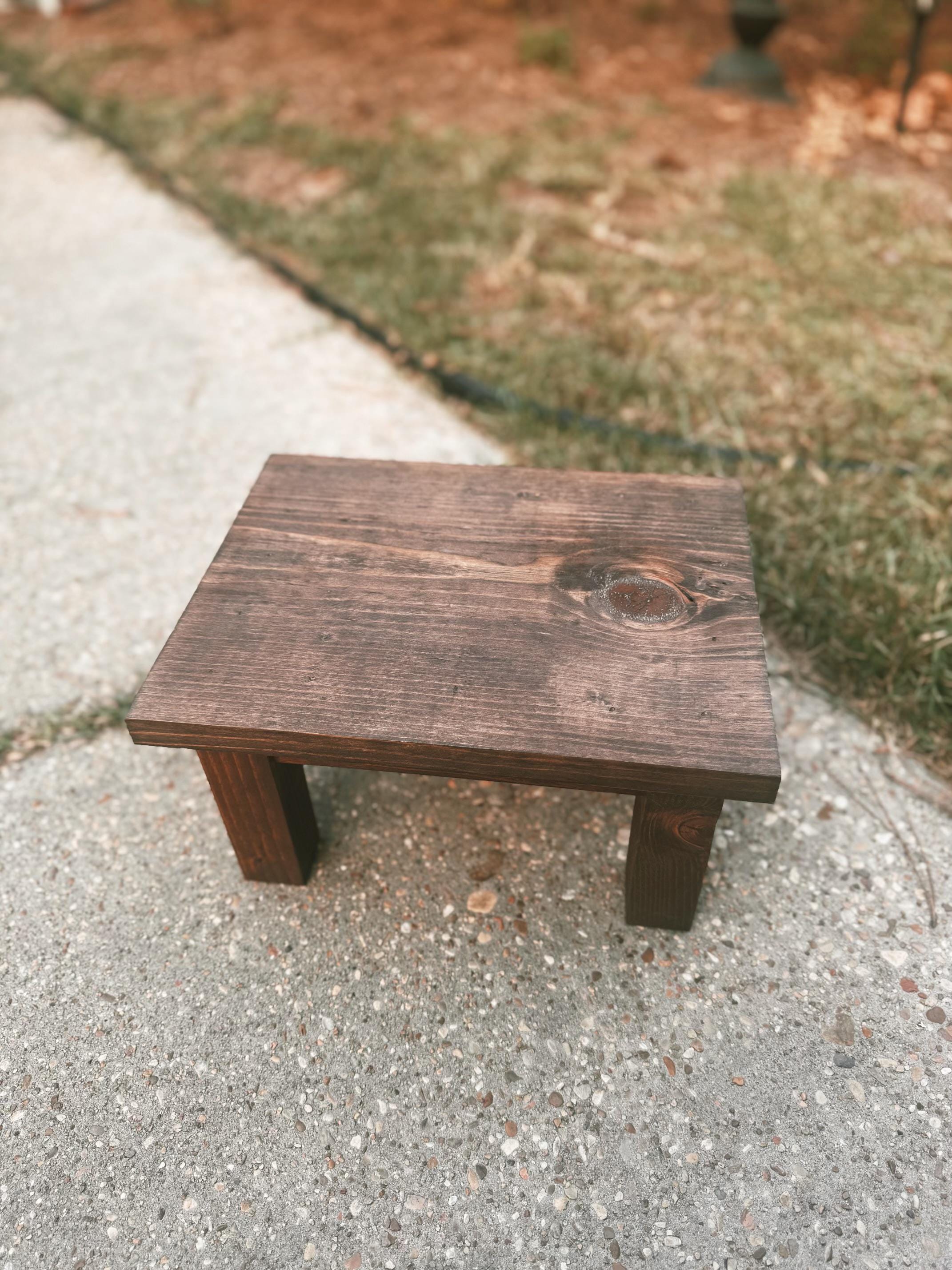 Rustic Wooden Plant Stand - Etsy