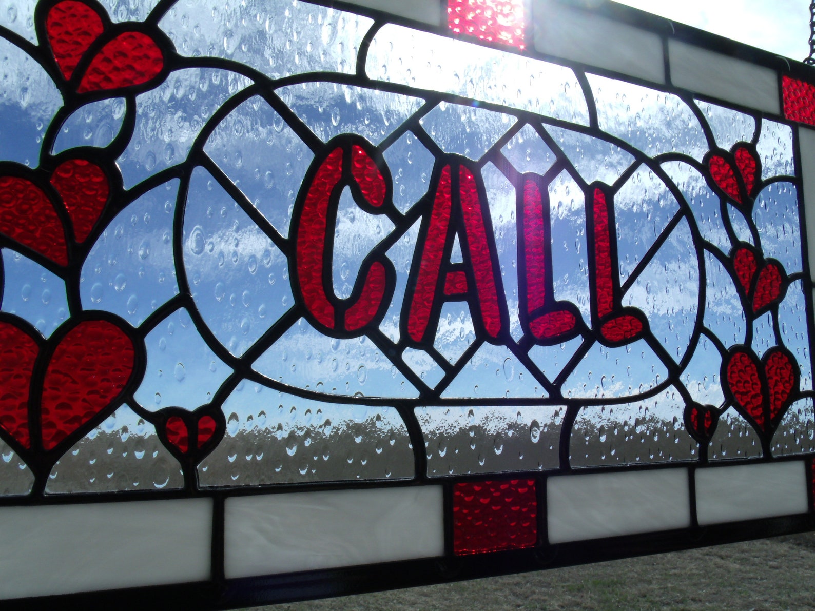 Custom Stained Glass Window Panels Made to Order Wedding Gift | Etsy