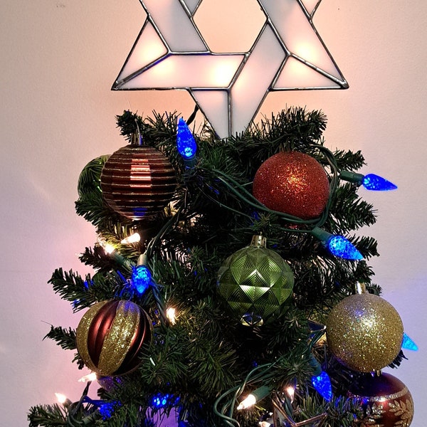 Lighted Cross Tree Topper - Etsy