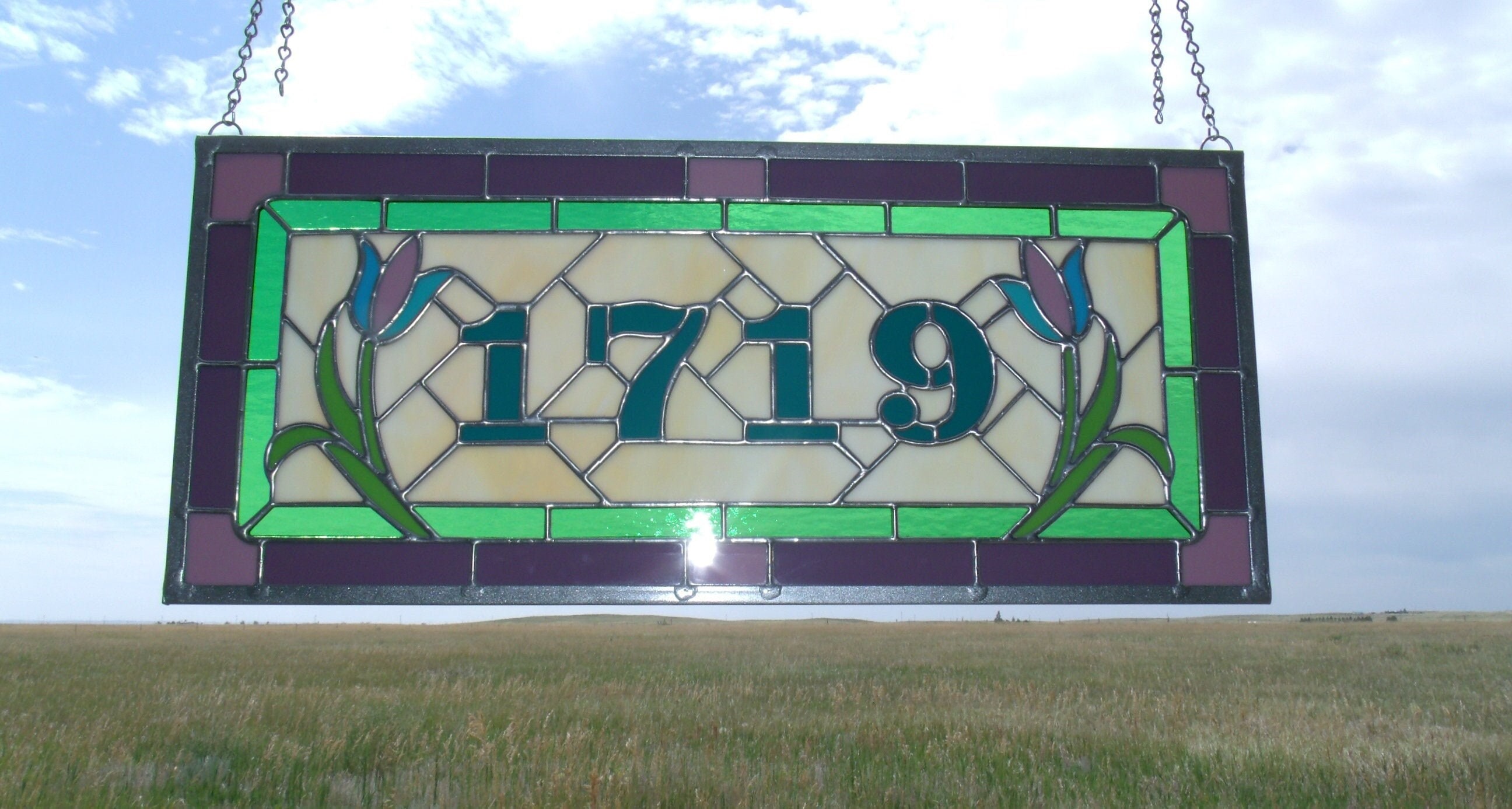 Business Logos in Stained Glass, Custom Signage Designs, Stained Glass ...