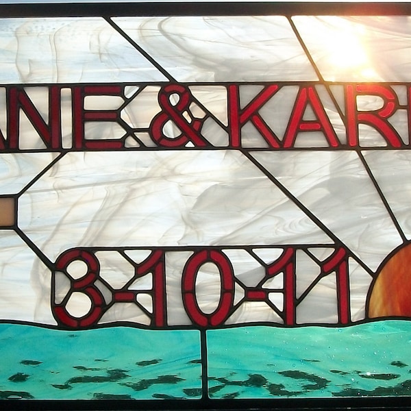 Stained Glass Sign - Etsy