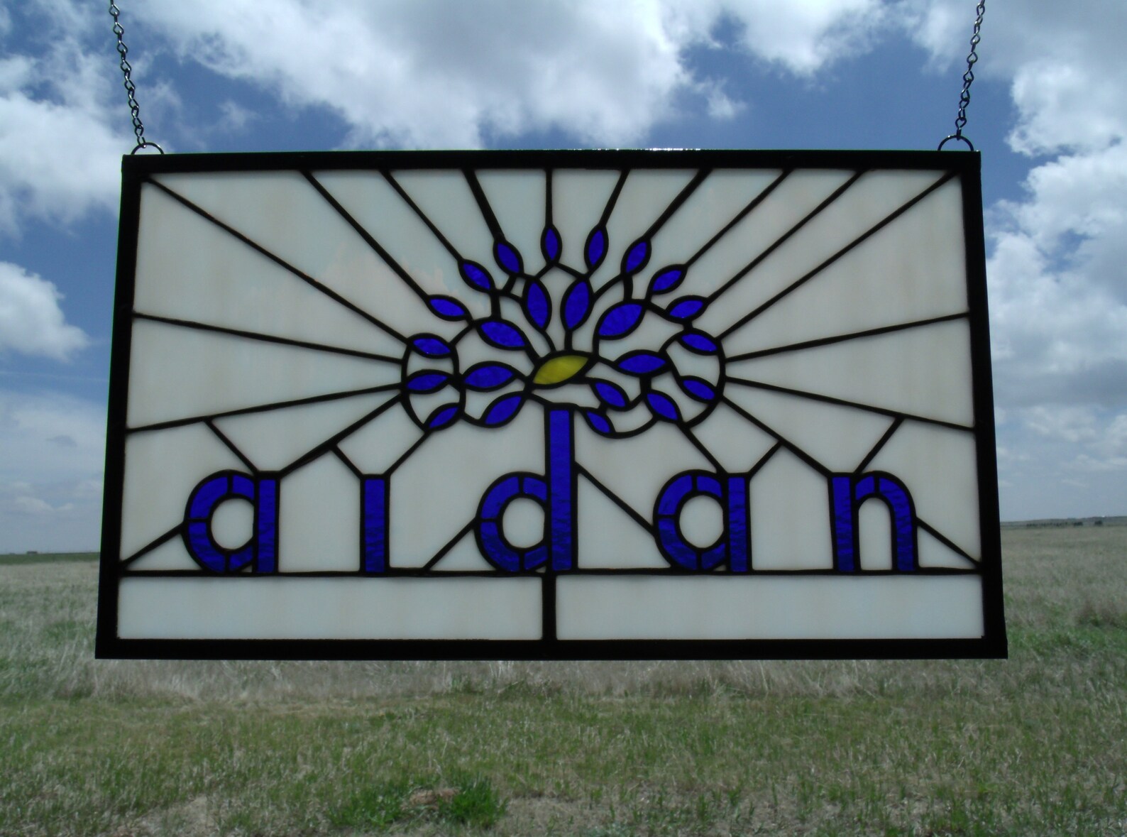 Stained Glass Business Logos Custom Signage Stained Glass - Etsy