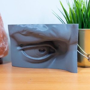 Renaissance Statue Sculpture Eye of David Replica Model Master Wall ...