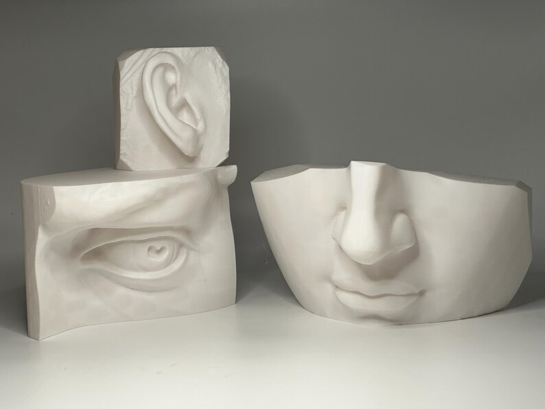 Renaissance Statue Sculpture Eye of David Replica Model Master Wall ...