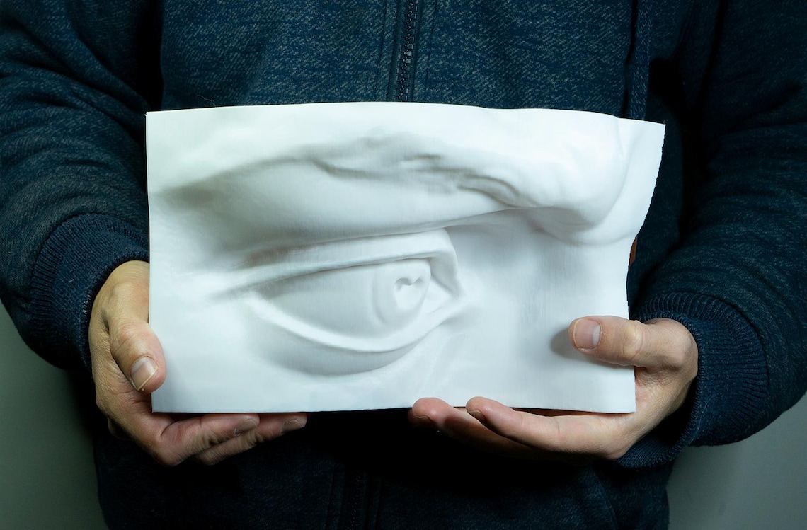 Renaissance Statue Sculpture Eye of David Replica Model Master Wall ...