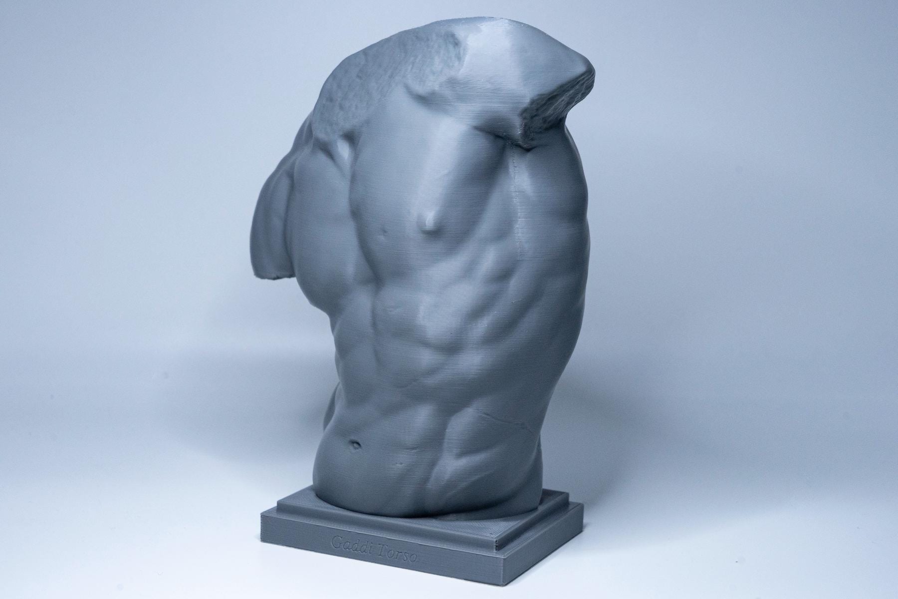 Gaddi Torso Sculpture Statue, Male Artist Anatomy, Art Reference, Posed ...