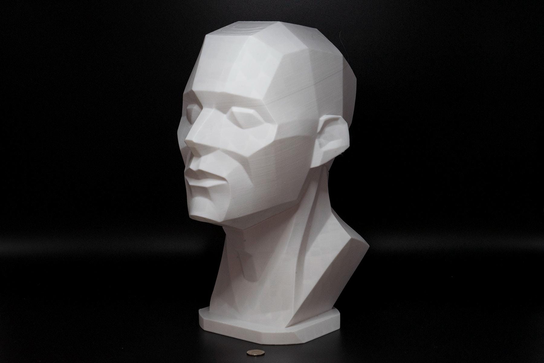 Art Planar Head Sculpture, Planes of the Face, Asaro Head, Art ...