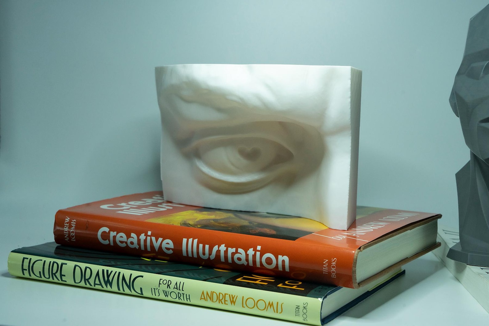 Renaissance Statue Sculpture Eye of David Replica Model Master Wall ...