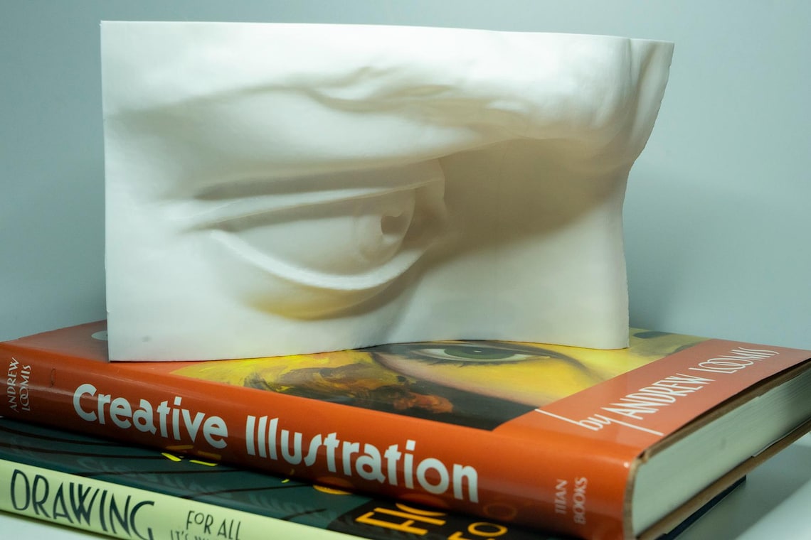 Renaissance Statue Sculpture Eye of David Replica Model Master Wall ...