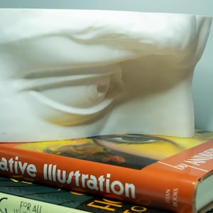 Renaissance Statue Sculpture Eye of David Replica Model Master Wall ...