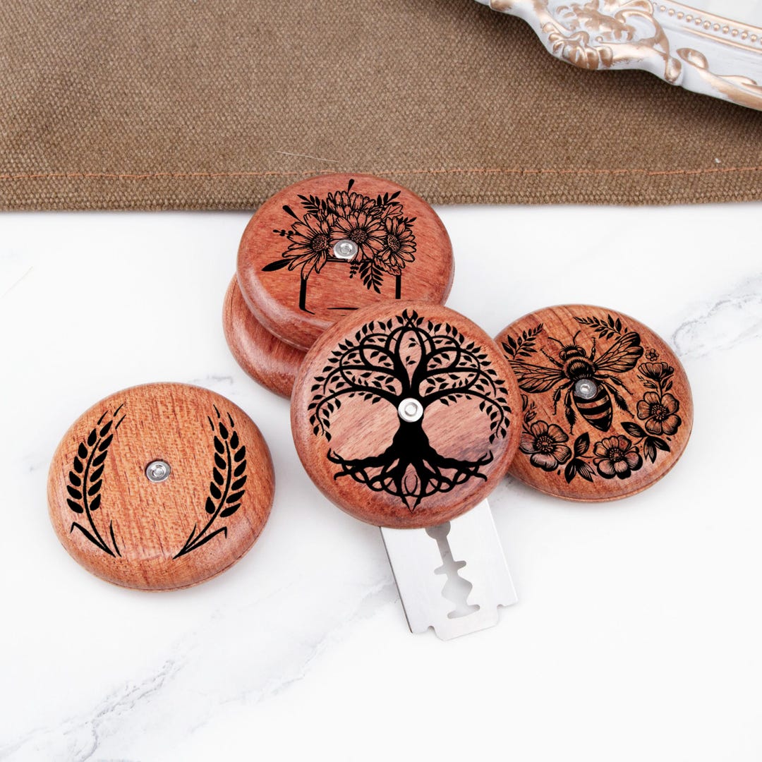 Personalized Round Bread Lame,custom Wood UFO Bread Lame,custom Name ...