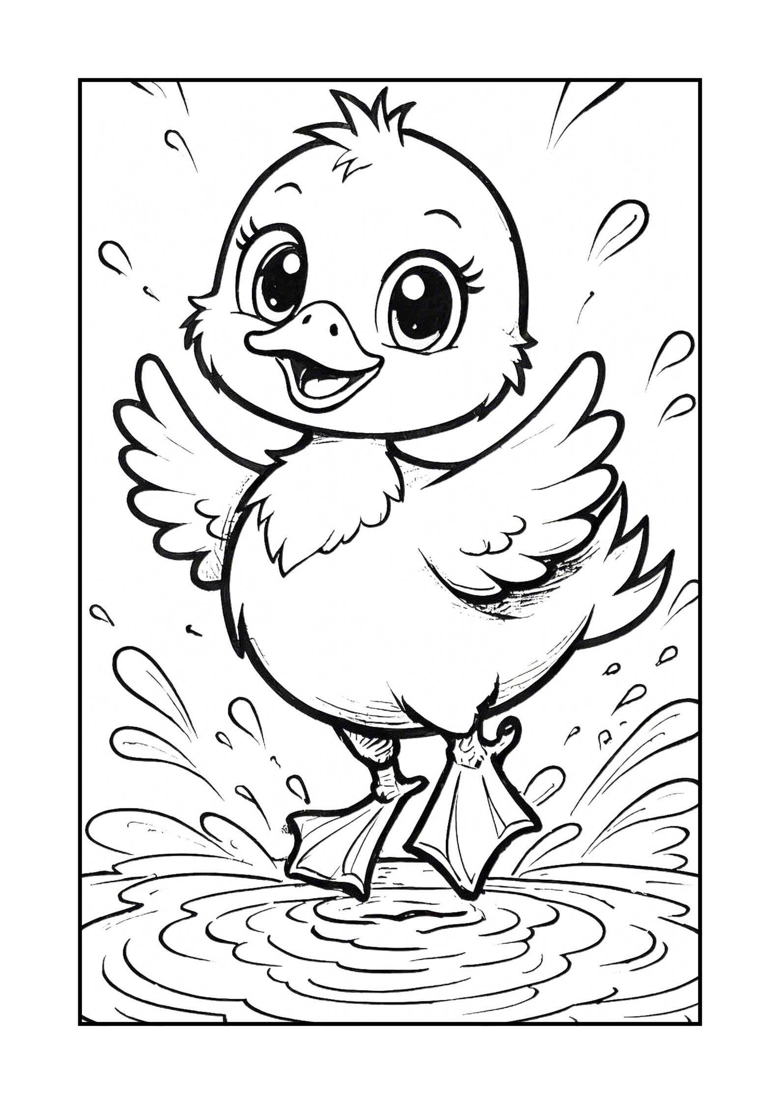 Animal Friends Coloring Book: Instant Download & Print - Etsy