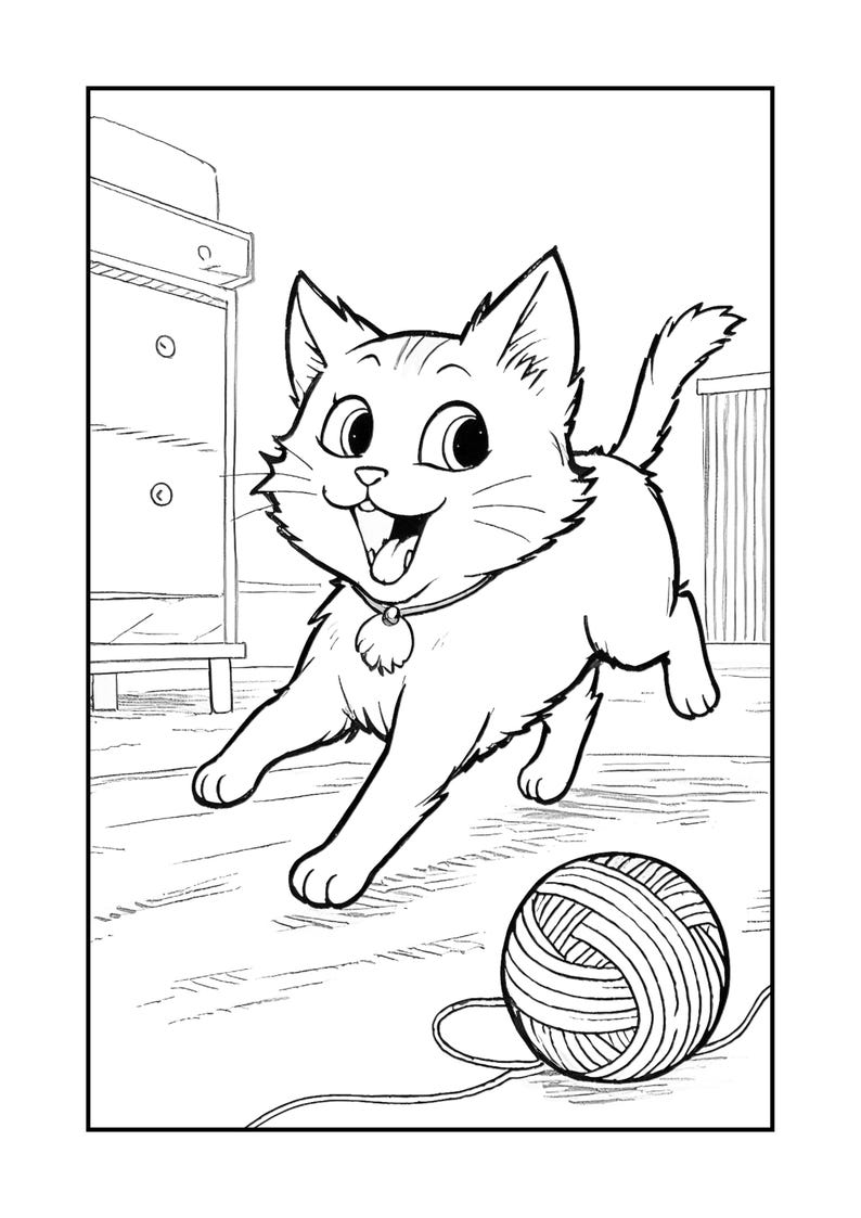 Animal Friends Coloring Book: Instant Download & Print - Etsy