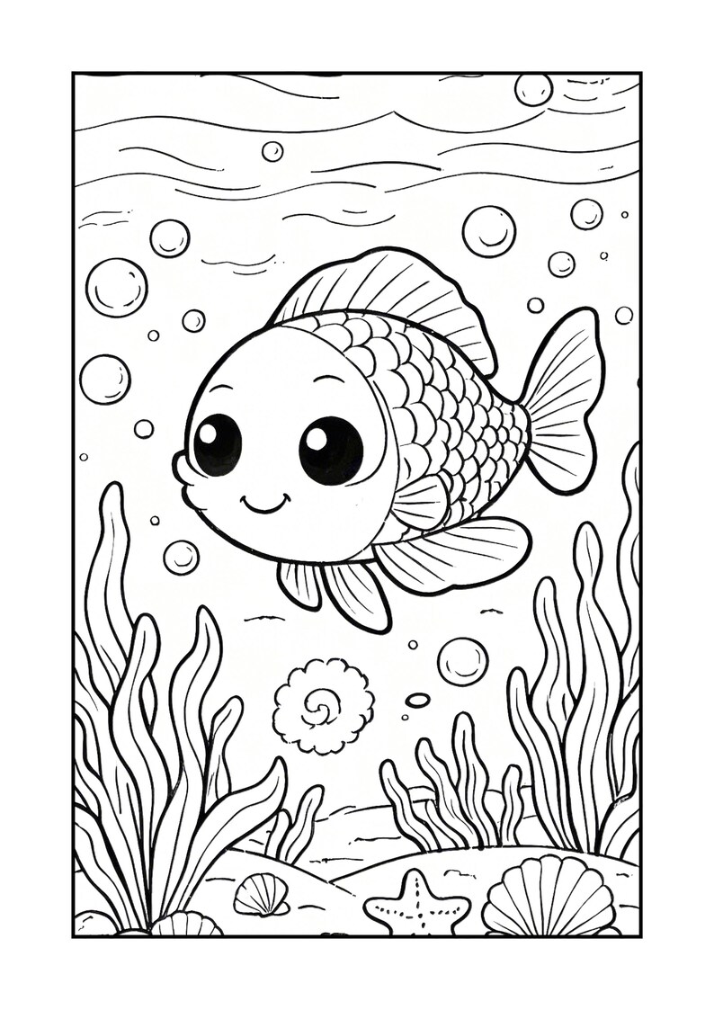Animal Friends Coloring Book: Instant Download & Print - Etsy