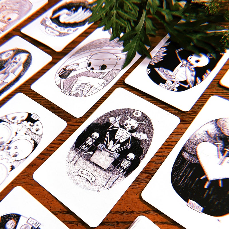 Tarot Cards Bone Of - Etsy