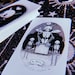 The Skeleton Tarot Deck, Indie Tarot, Hand Drawn Tarot, Christmas ...