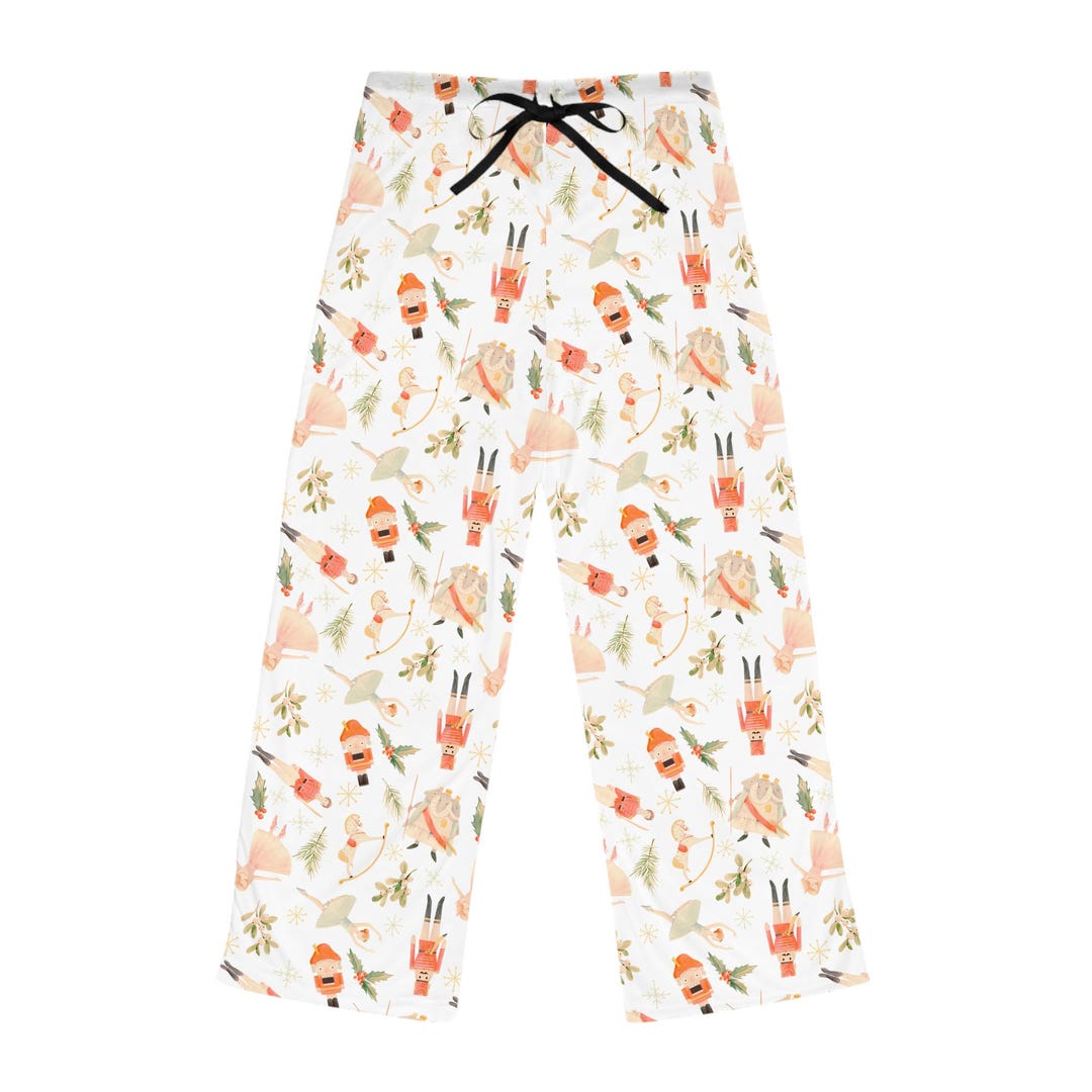 Cozy Christmas Pyjamas Pants for Women, Nutcracker Holiday Loungewear ...