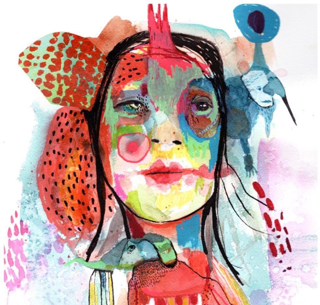 ORIGINAL Mixed Media Artwork 