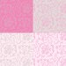 INSTANT DOWNLOAD - Pink Beige Heart Themed Digital Printable 12" X 12 ...