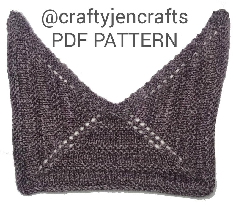 PDF PATTERN - Top-down Wedge Shawl KNITTING Pattern Recipe - Etsy