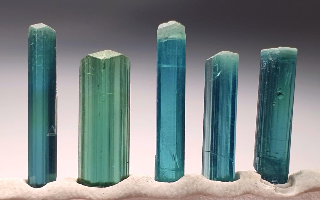 Natural Full Open Bule Indicolite Colour Tourmaline Crystals From ...