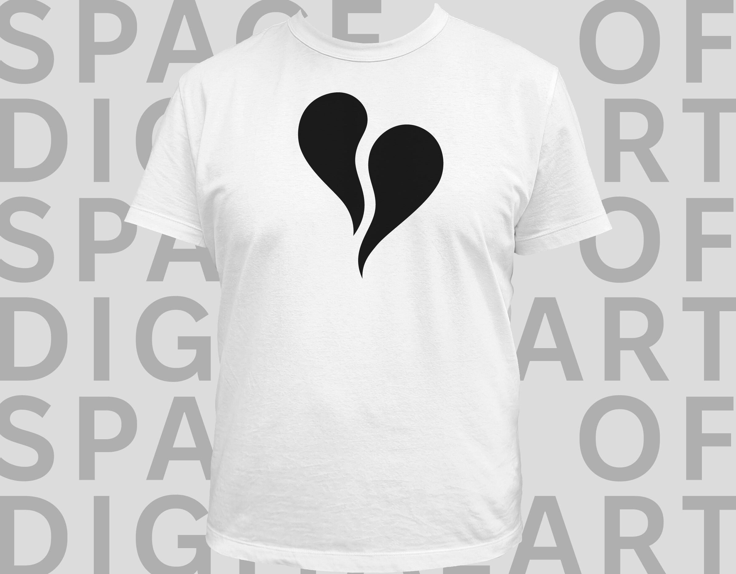 Halves Hearts, Heart Outline Svg, Love Svg, Halves Hearts Svg ...
