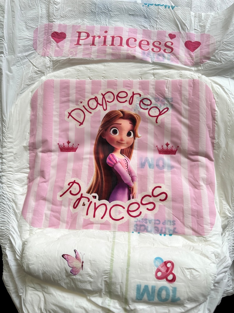 Cuddles Adult Pampers ABDL Adult Baby Diaper Nappy - Cuddles Princess ...
