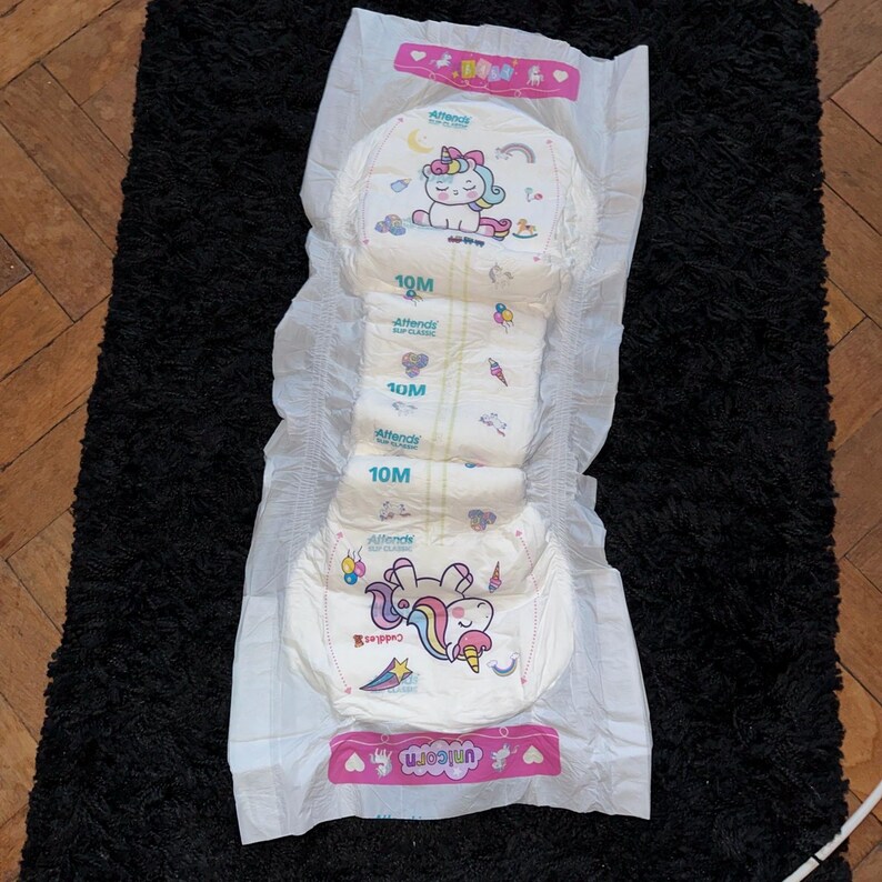 Cuddles Adult Pampers ABDL Adult Baby Diaper Nappy - Furry Friends ...