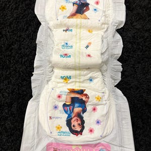 Cuddles Adult Pampers ABDL Adult Baby Diaper Nappy - Iconic Princess ...
