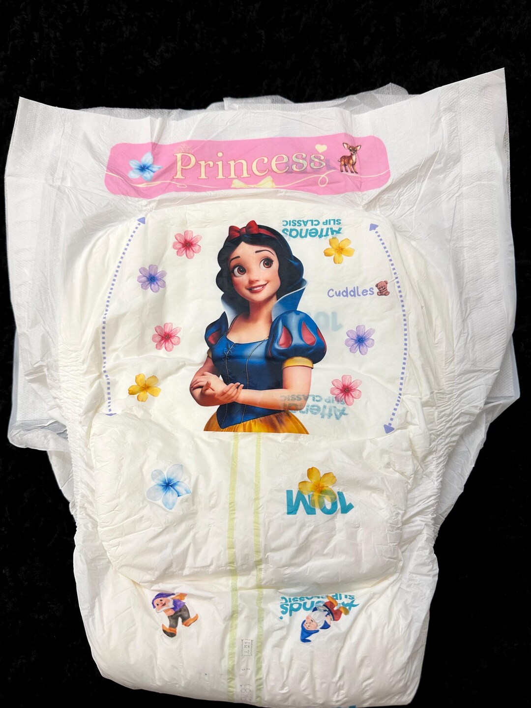 Cuddles Adult Pampers ABDL Adult Baby Diaper Nappy - Iconic Princess ...
