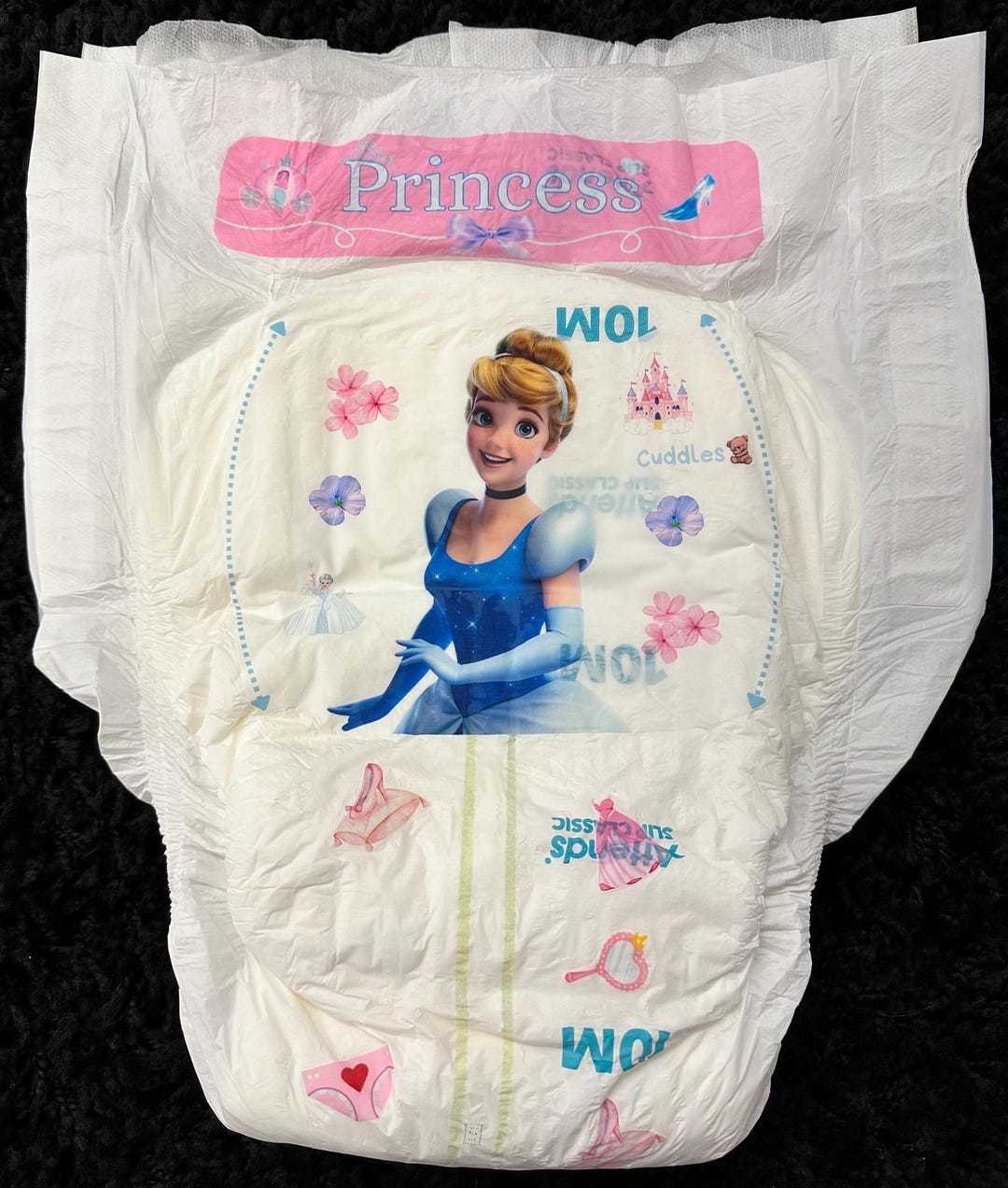Cuddles Adult Pampers ABDL Adult Baby Diaper Nappy - Iconic Princess ...
