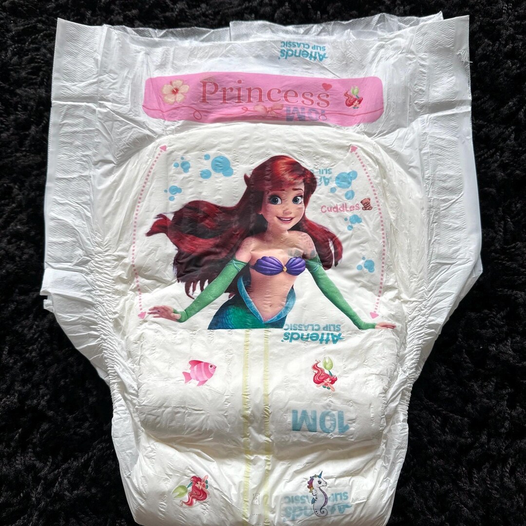 Cuddles Adult Pampers ABDL Adult Baby Diaper Nappy - Iconic Princess ...