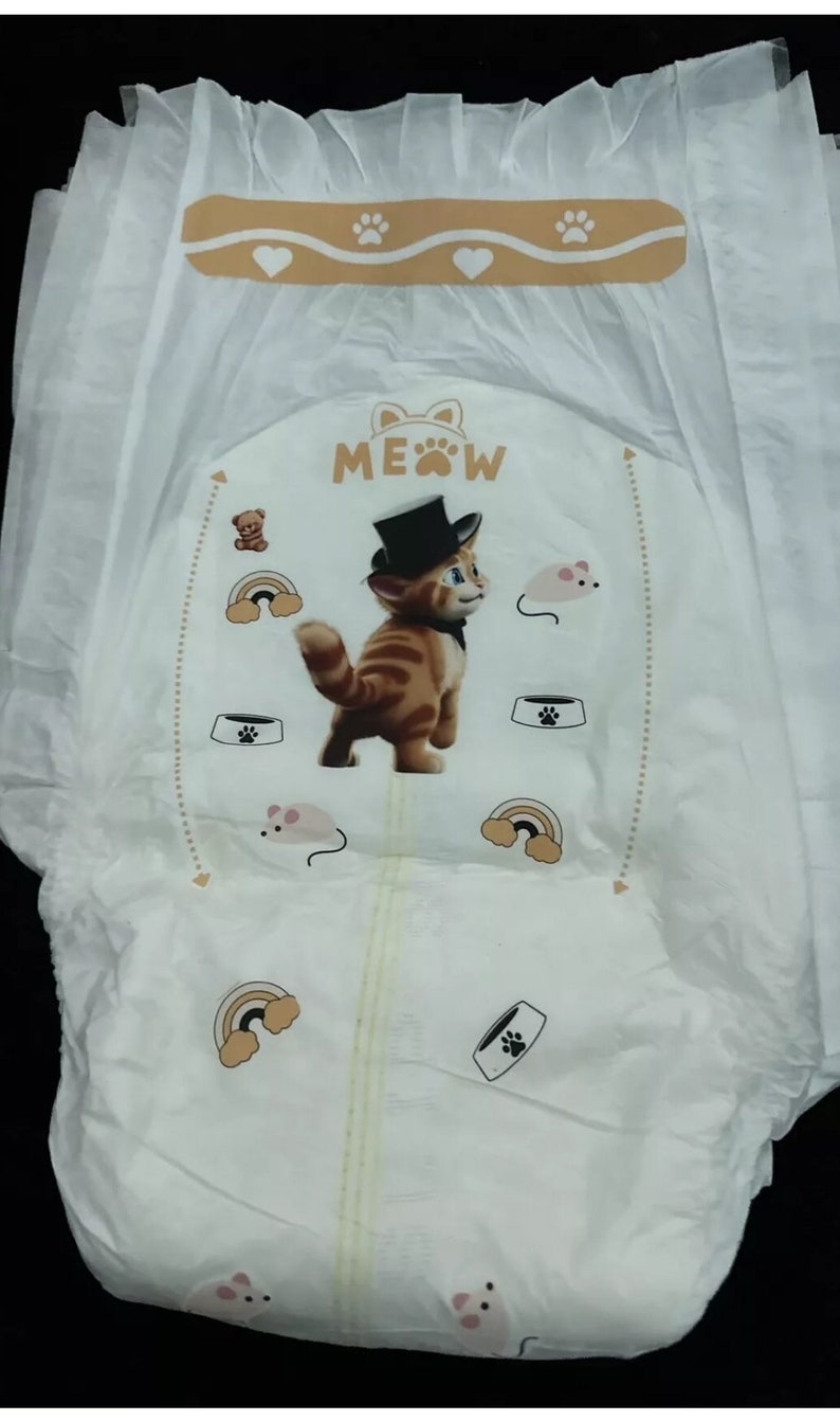Cuddles Adult Pampers ABDL Adult Baby Diapers Nappies X2 my Little Pony ...