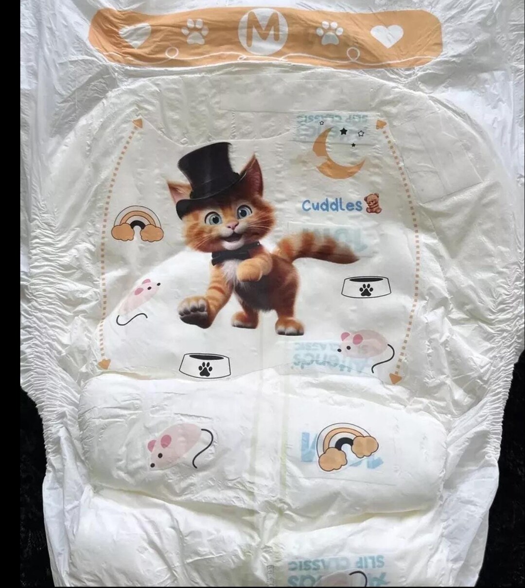 Cuddles Adult Pampers ABDL Adult Baby Diaper Nappy alfie the Affluent ...