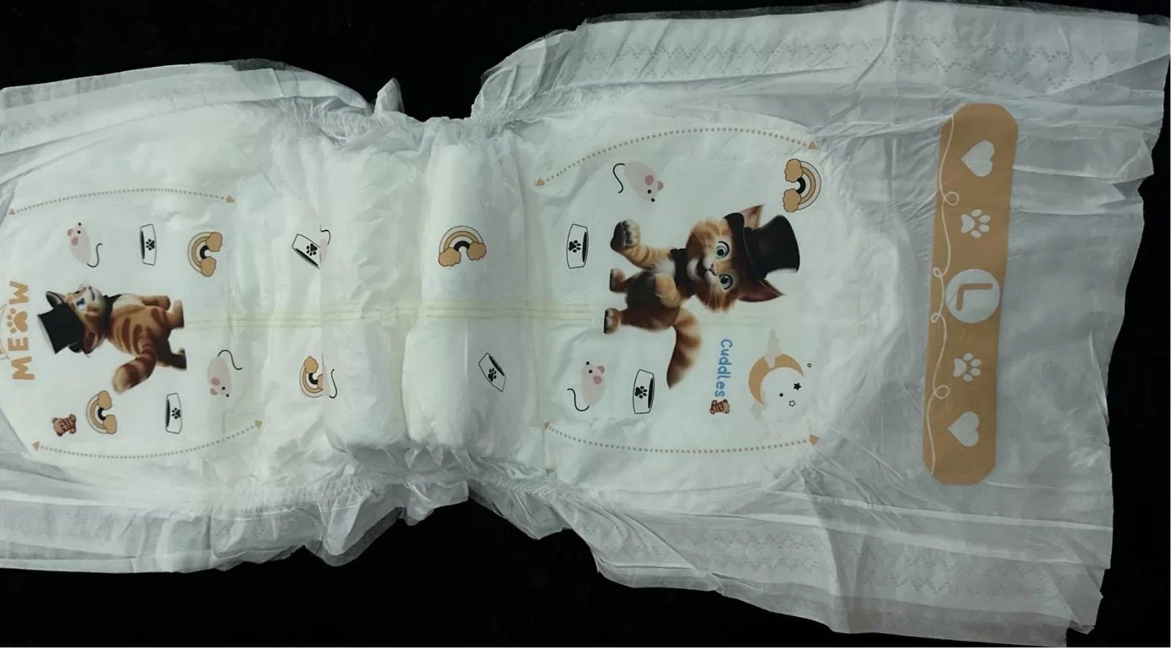 Cuddles Adult Pampers ABDL Adult Baby Diapers Nappies X2 my Little Pony ...