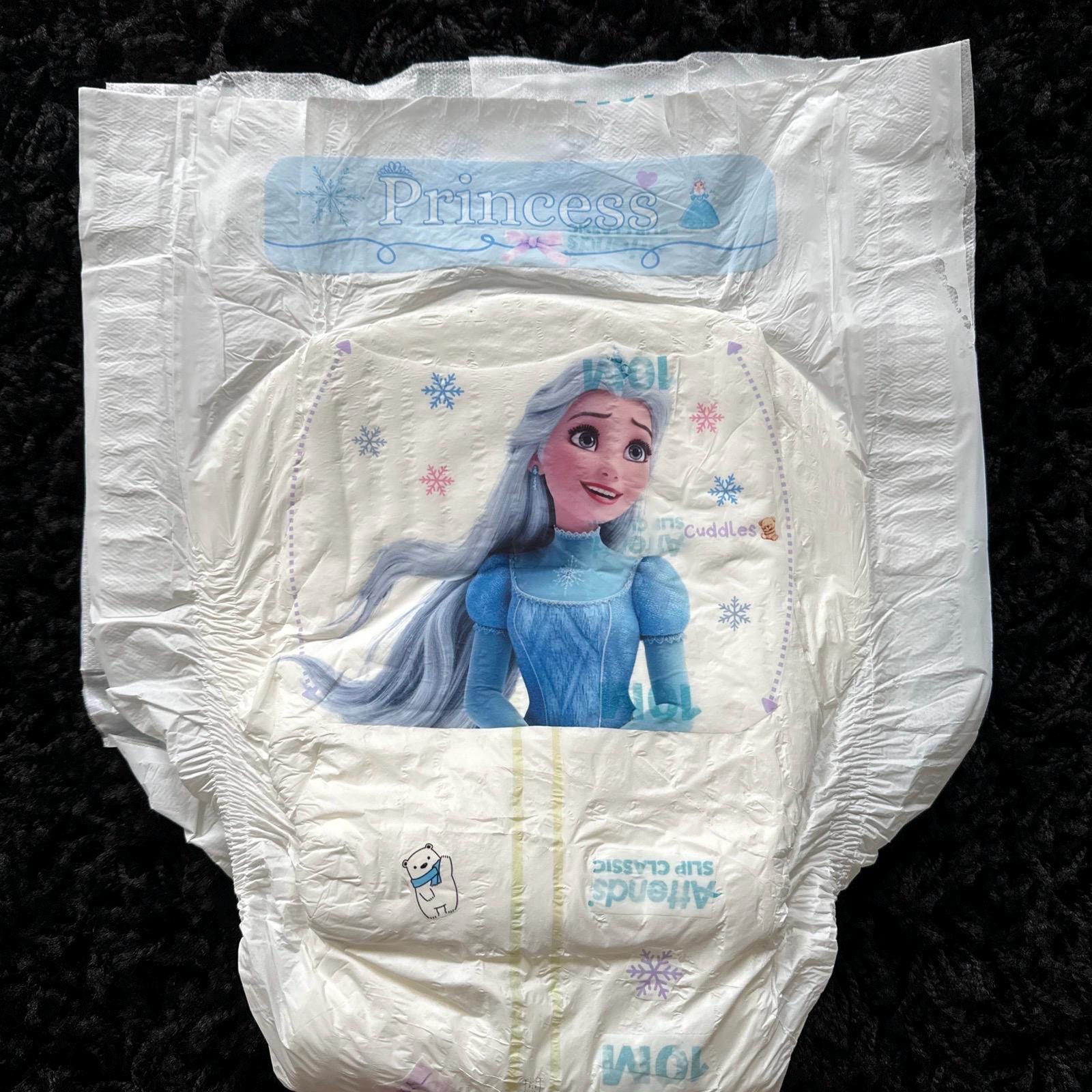 Cuddles Adult Pampers ABDL Adult Baby Diaper Nappy - Iconic Princess ...