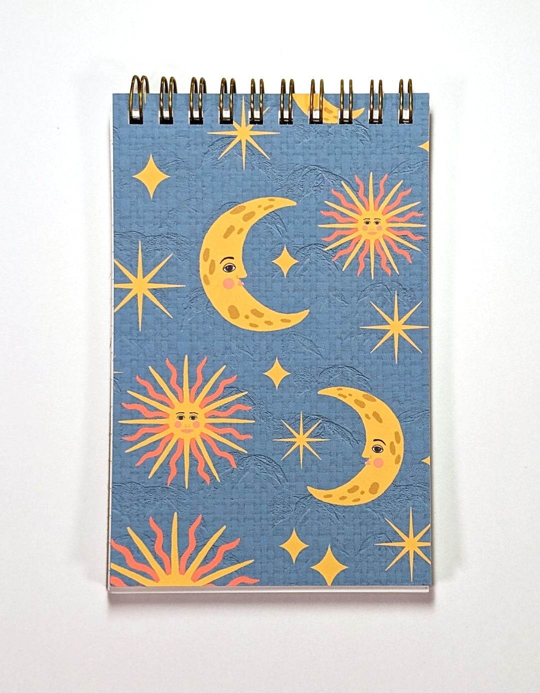 Sun & Moon Mini Jotter | Jotter Notebook, Moon Mini Notebook, Celestial Notebook, Celestial ...