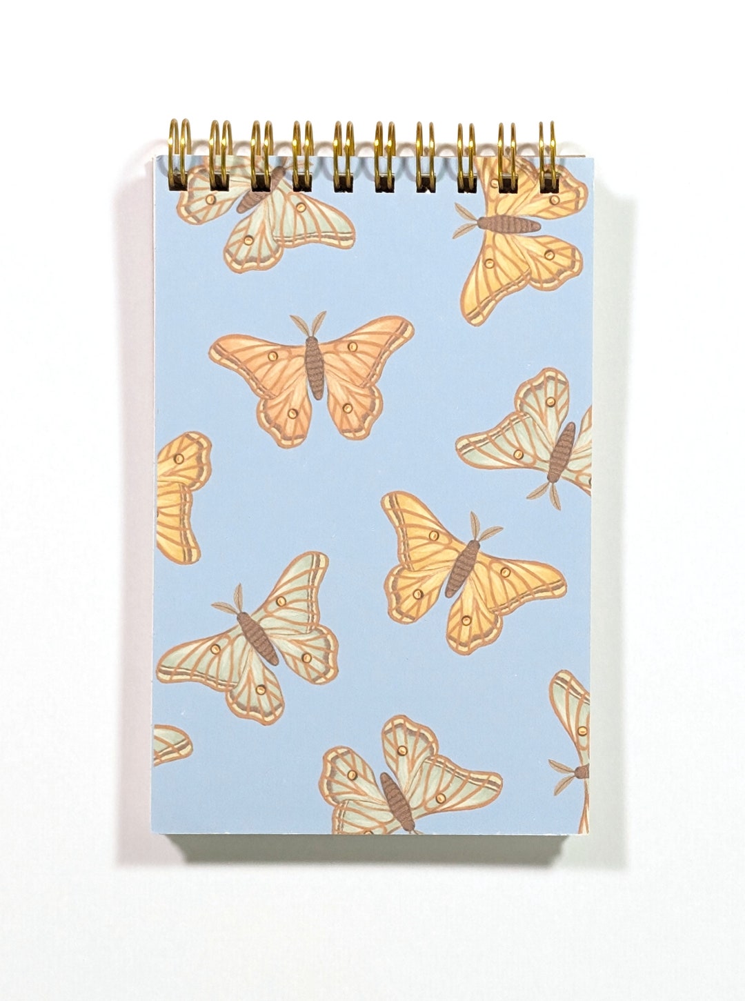 Spanish Moon Moths Mini Jotter | Moth Mini Notebook, Jotter Notebook ...