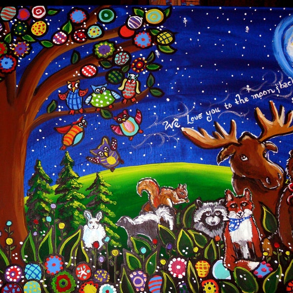 Whimsical Folk Art - Etsy