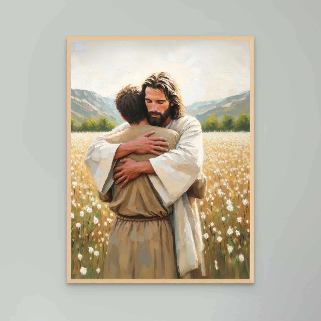 Know Him, Printable Art, Jesus Art Download, Christian Picture, Jesus ...