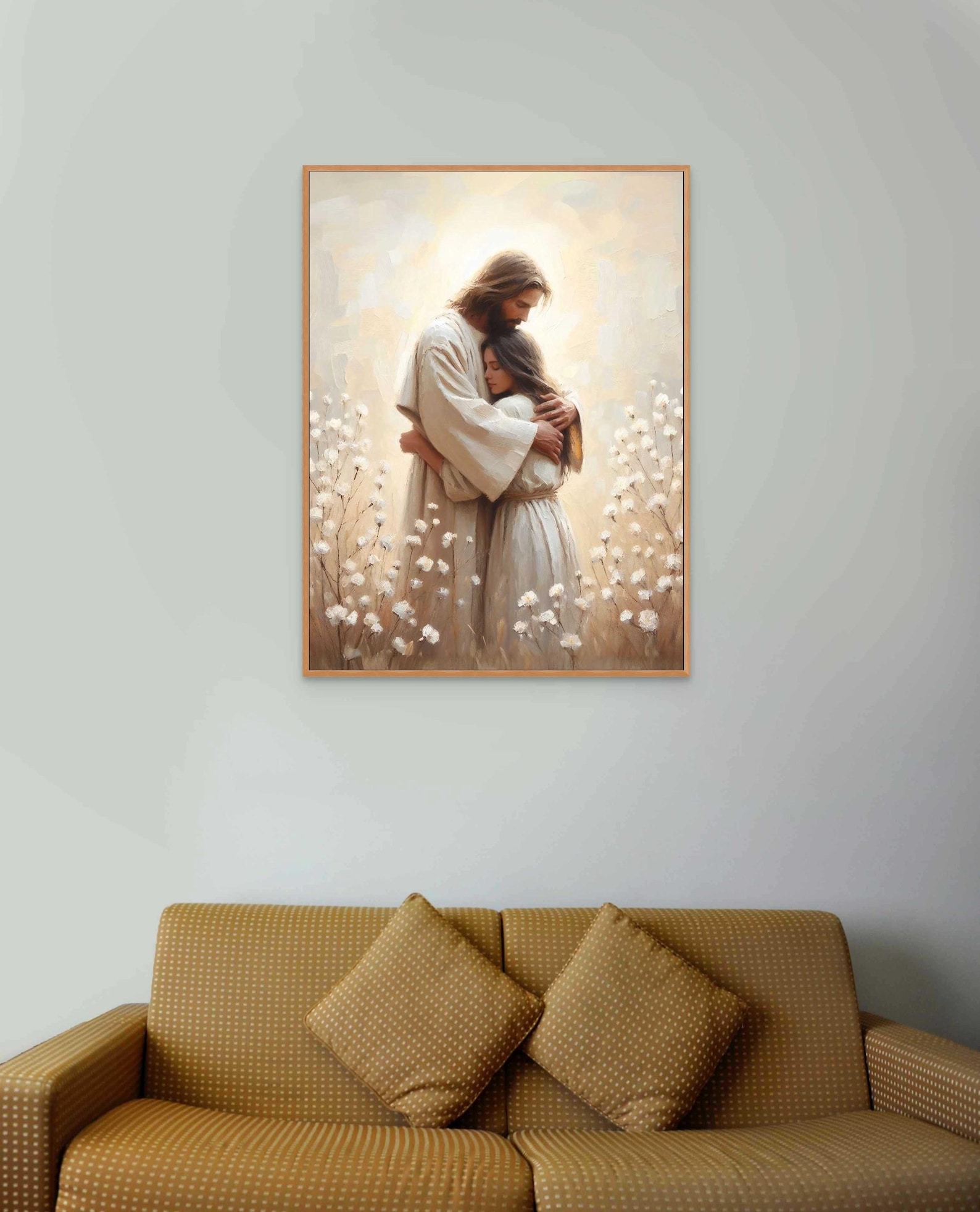 Savior and You, Christian Art, Jesus Hugging Girl, Jesus Christ Art ...