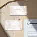 Minimalist Business Card Template | Editable Coordinate Map | Instant ...